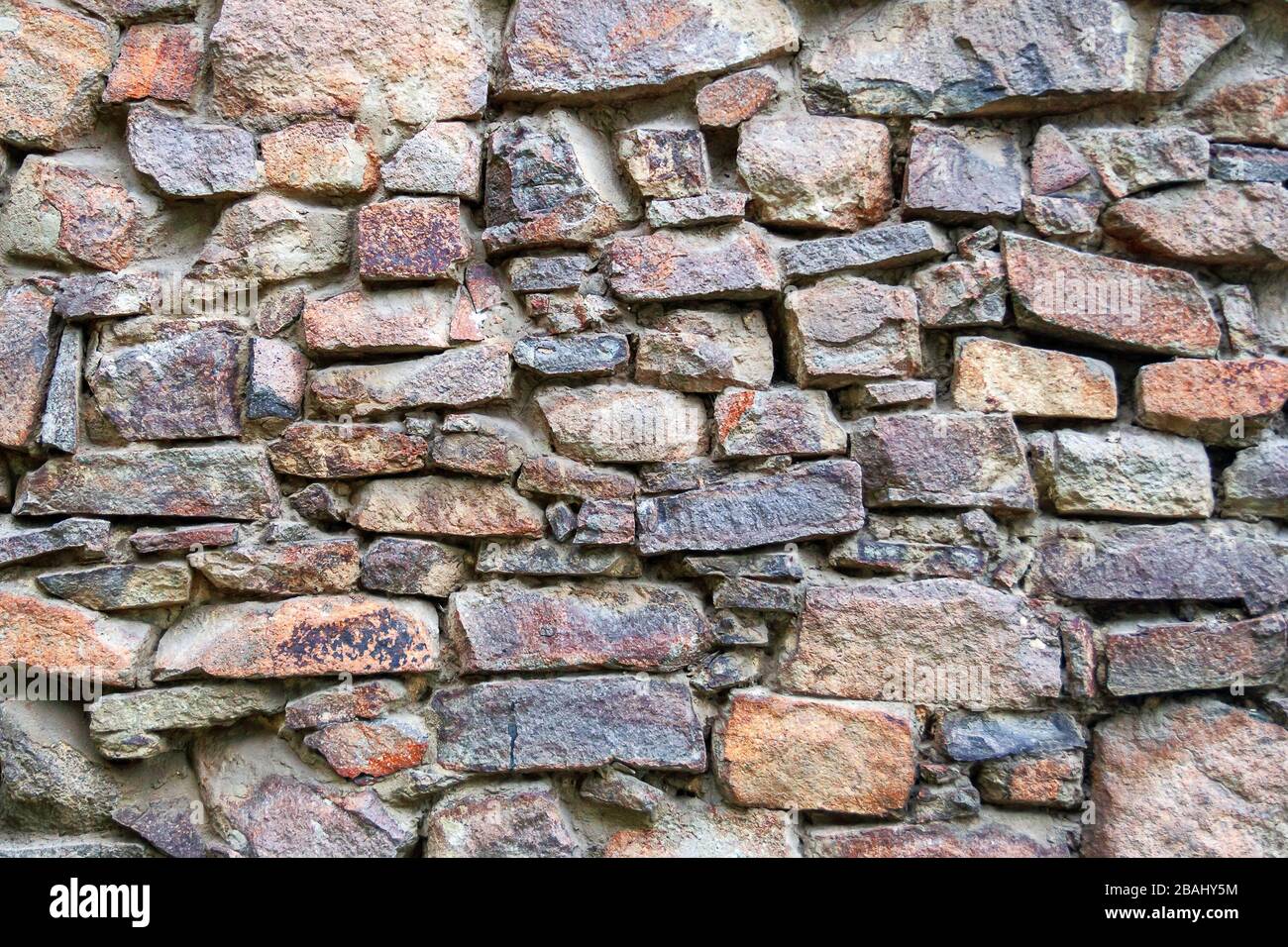 stone wall texture. example of ancient masonry Stock Photo - Alamy