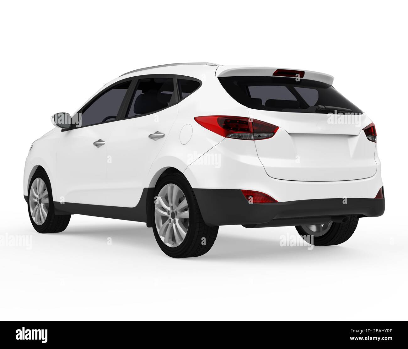 SUV Car Isolated Stock Photo - Alamy