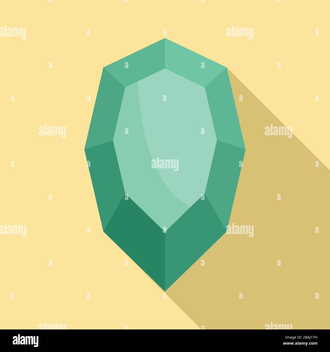 Ruby icon. Flat illustration of ruby vector icon for web design Stock ...