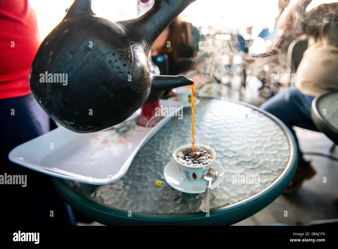 Ethiopia addis ababa cafe hi-res stock photography and images - Alamy
