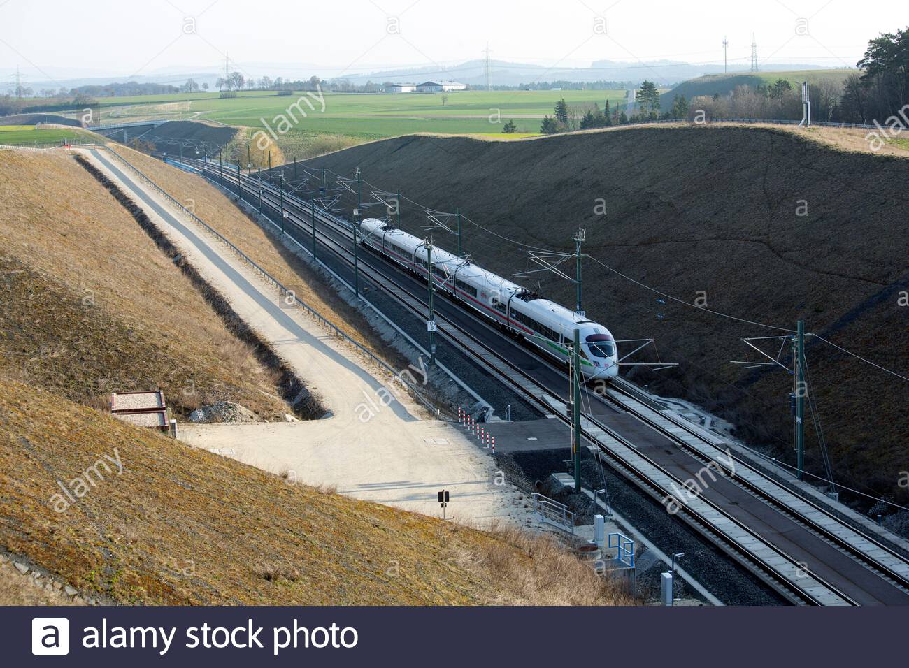 Long distance trains in the morning hi-res stock photography and images ...