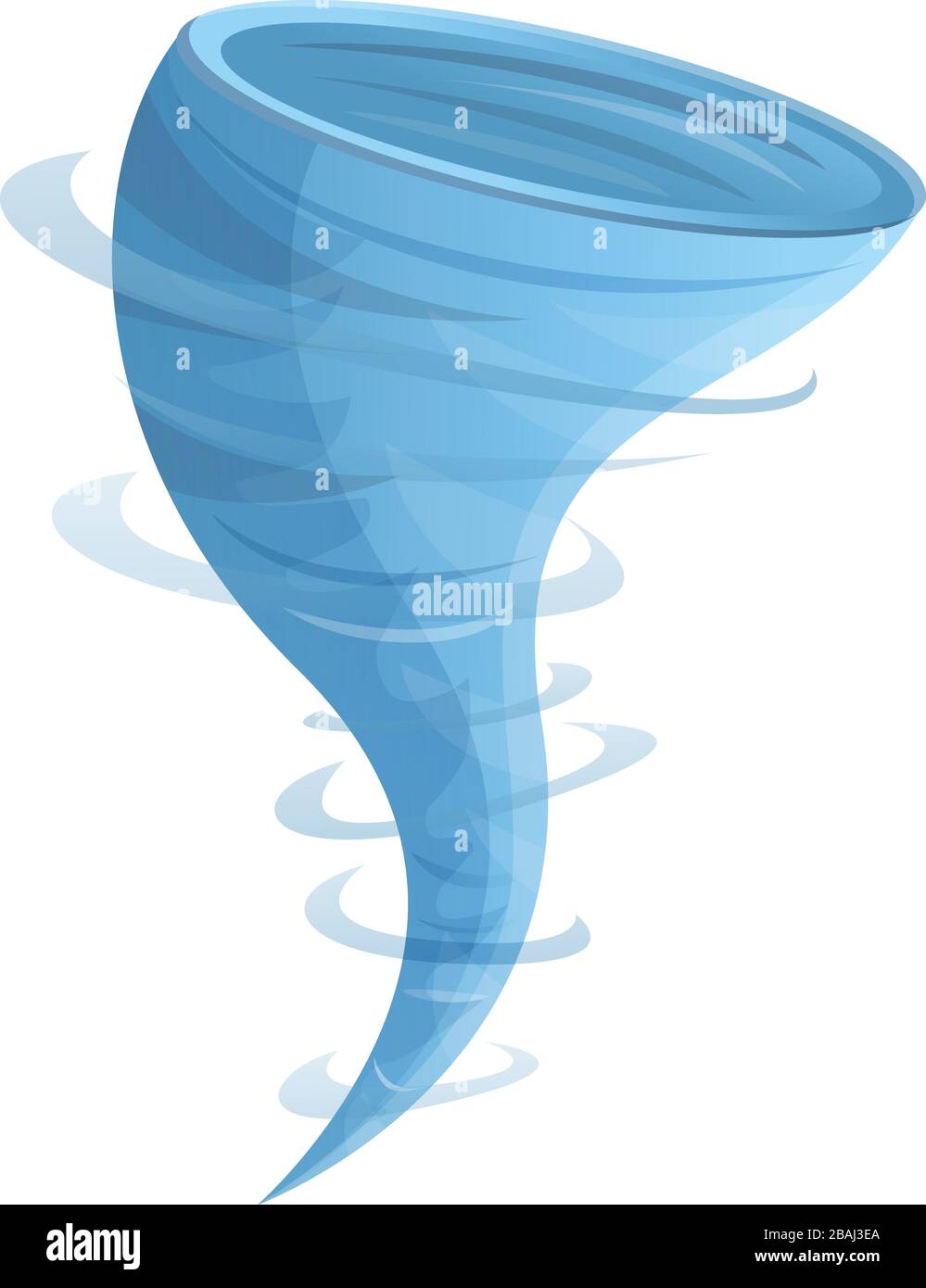 Whirlwind tornado icon. Cartoon of whirlwind tornado vector icon for ...