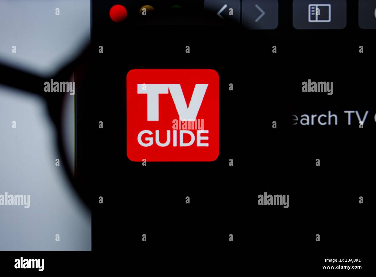 Tv guide network hi-res stock photography and images - Alamy