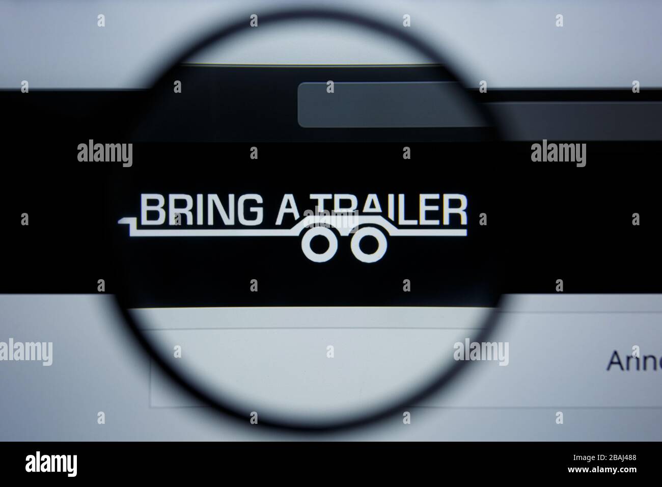 Los Angeles, California, USA - 17 Jule 2019: Illustrative Editorial of ...