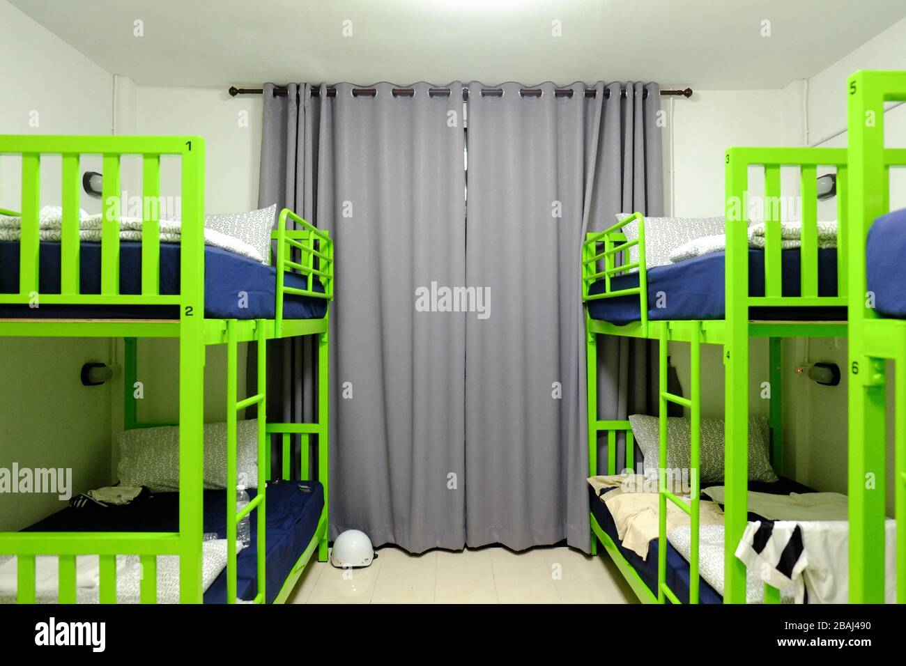 bunkbed in hostel Stock Photo - Alamy