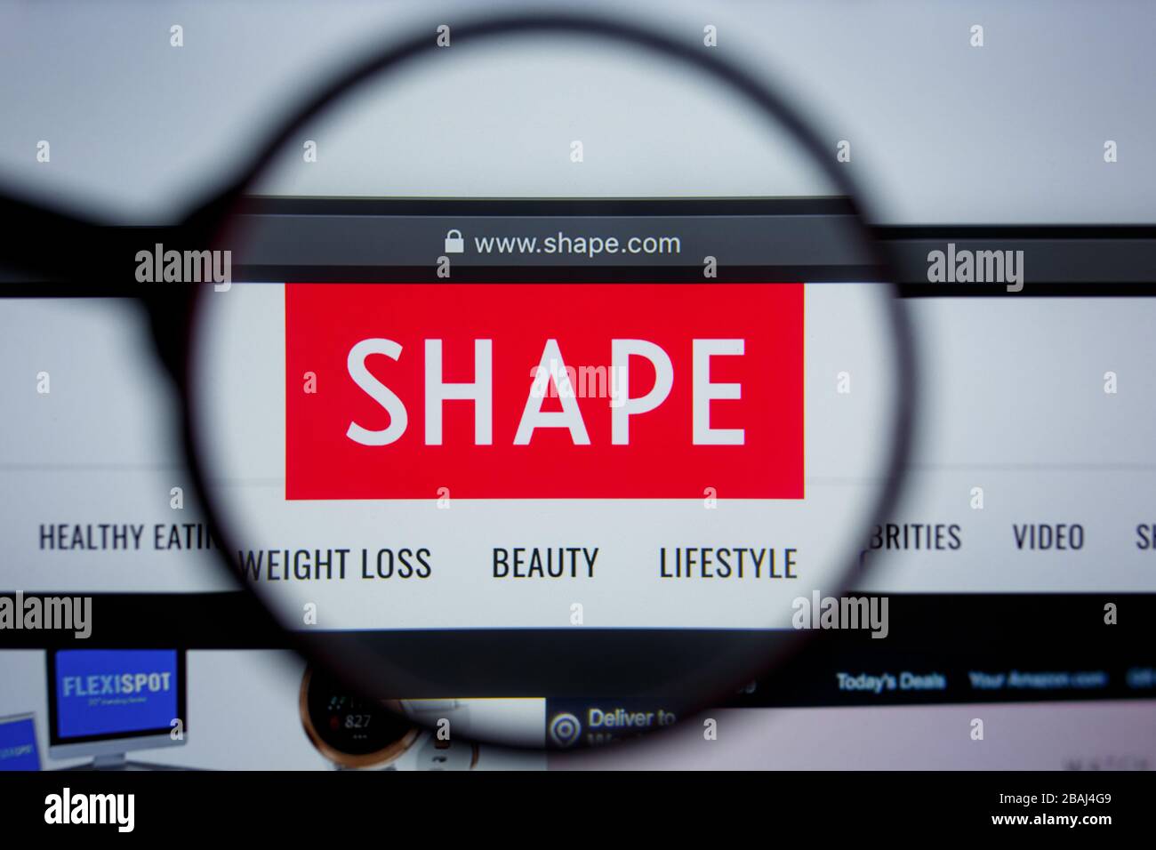 Los Angeles, California, USA - 17 Jule 2019: Illustrative Editorial of ...