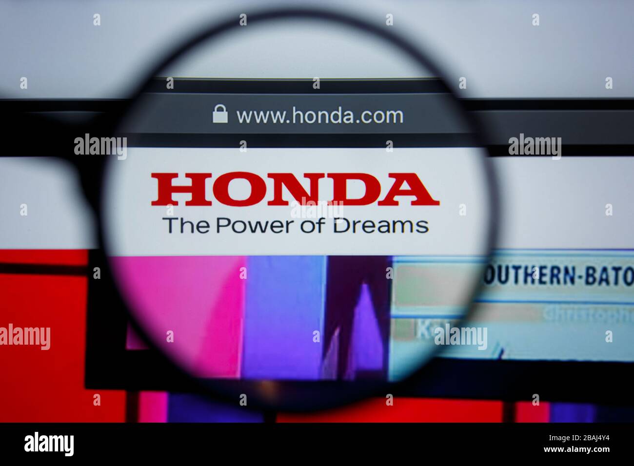 Honda logo hi-res stock photography and images - Alamy