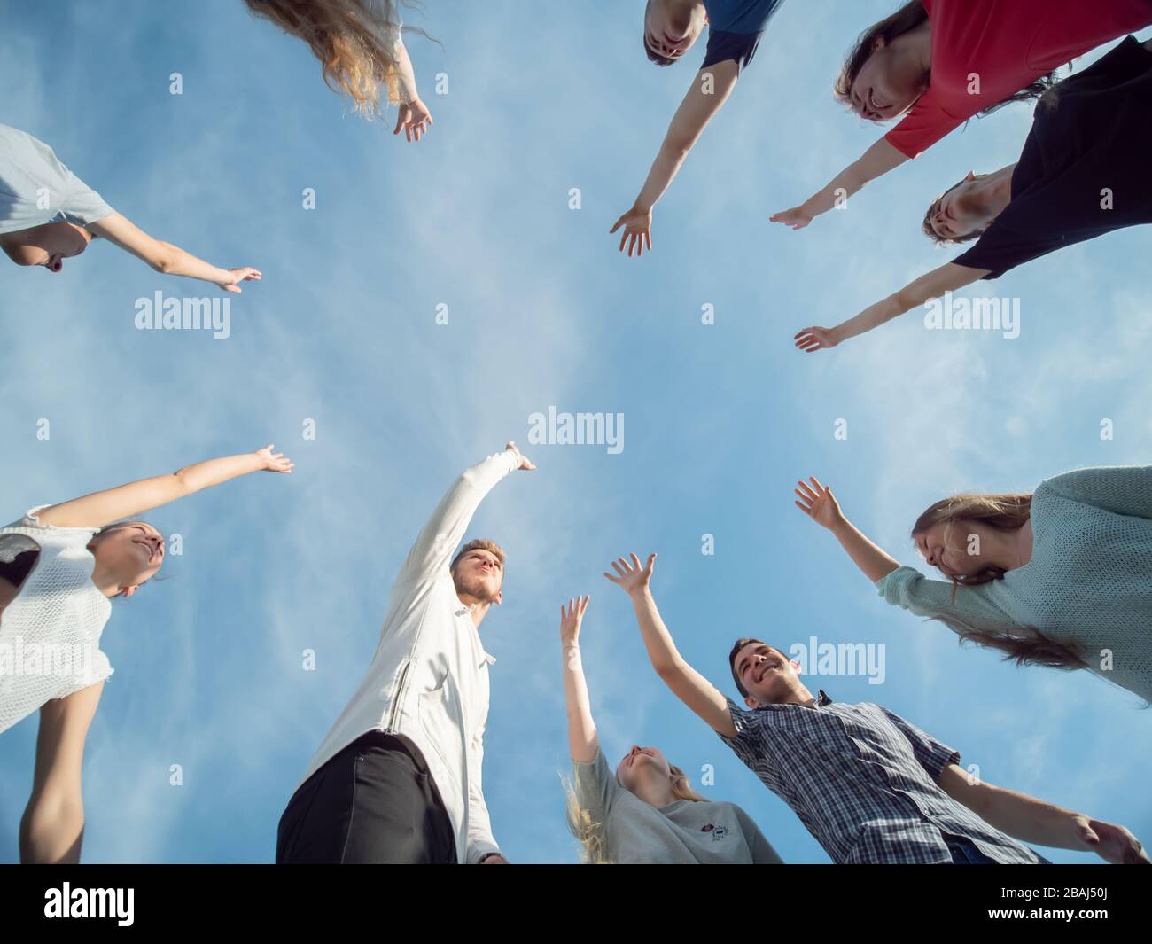 Strong relationship friends hi-res stock photography and images - Alamy