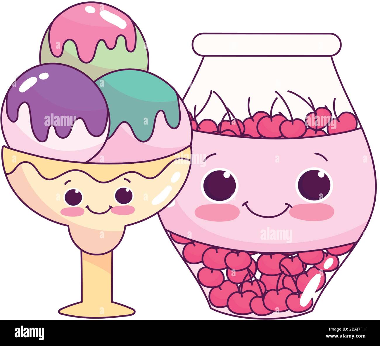 Cute Animated Food