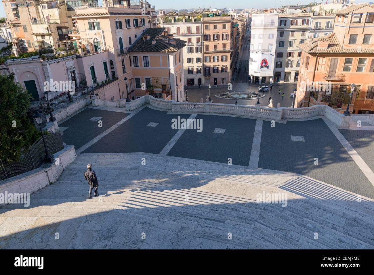 Rome spanish steps hi-res stock photography and images - Alamy