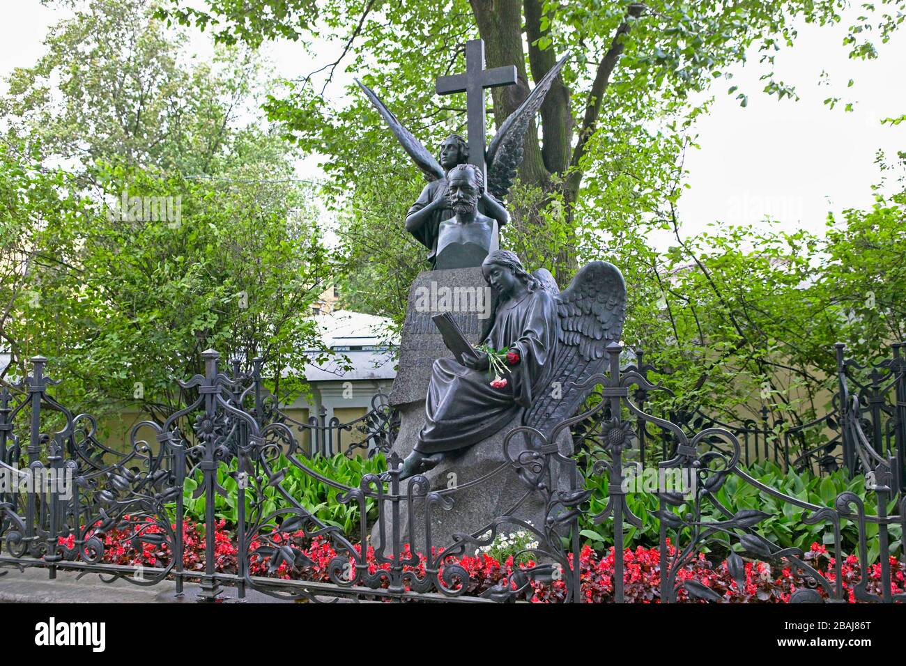 Tchaikovsky grave hi-res stock photography and images - Alamy