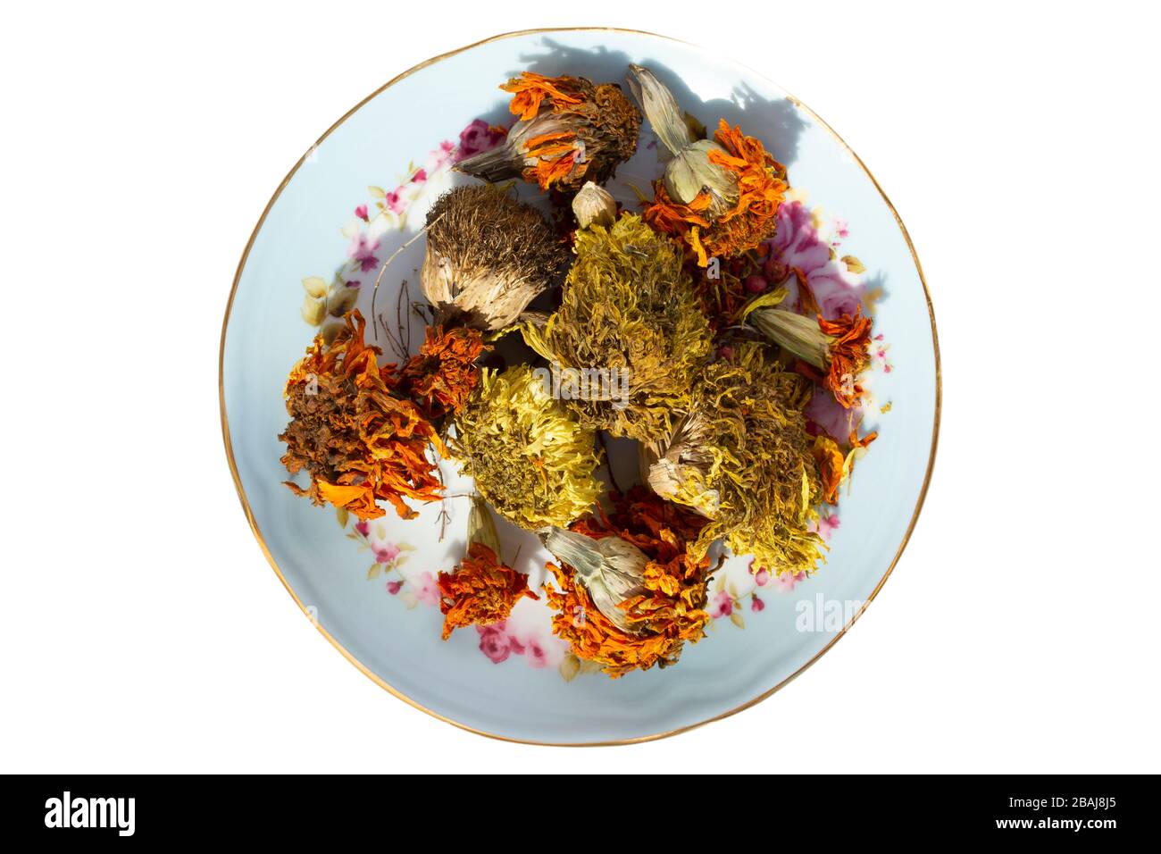 multi color dried flower petals background texture Stock Photo - Alamy