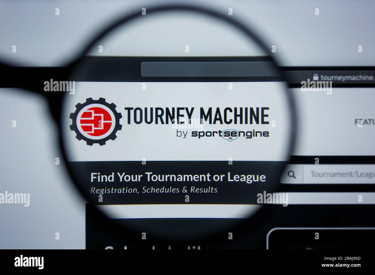 Tourney machine hi-res stock photography and images - Alamy