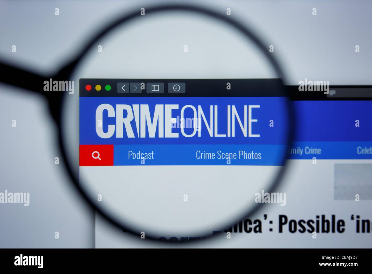 Los Angeles, California, USA - 17 Jule 2019: Illustrative Editorial of ...