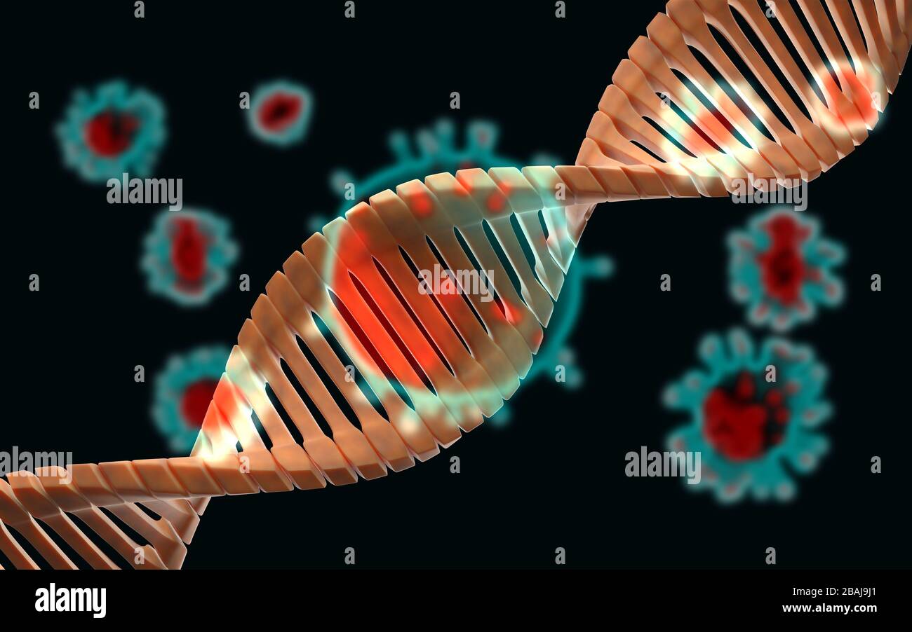 Digital 3d model of DNA structure,3d Rendering for background Stock ...
