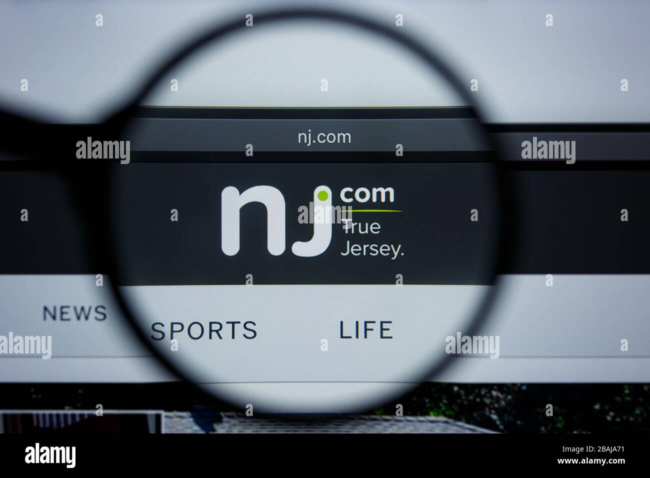 Los Angeles, California, USA - 17 Jule 2019: Illustrative Editorial of ...