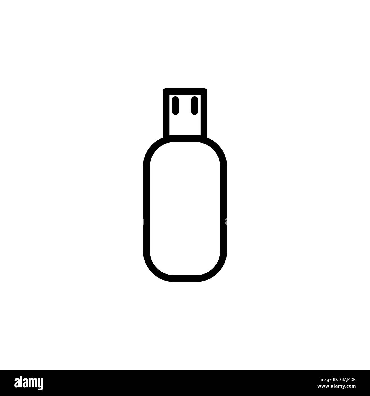 flash drive graphic design template vector isolated Stock Vector Image ...