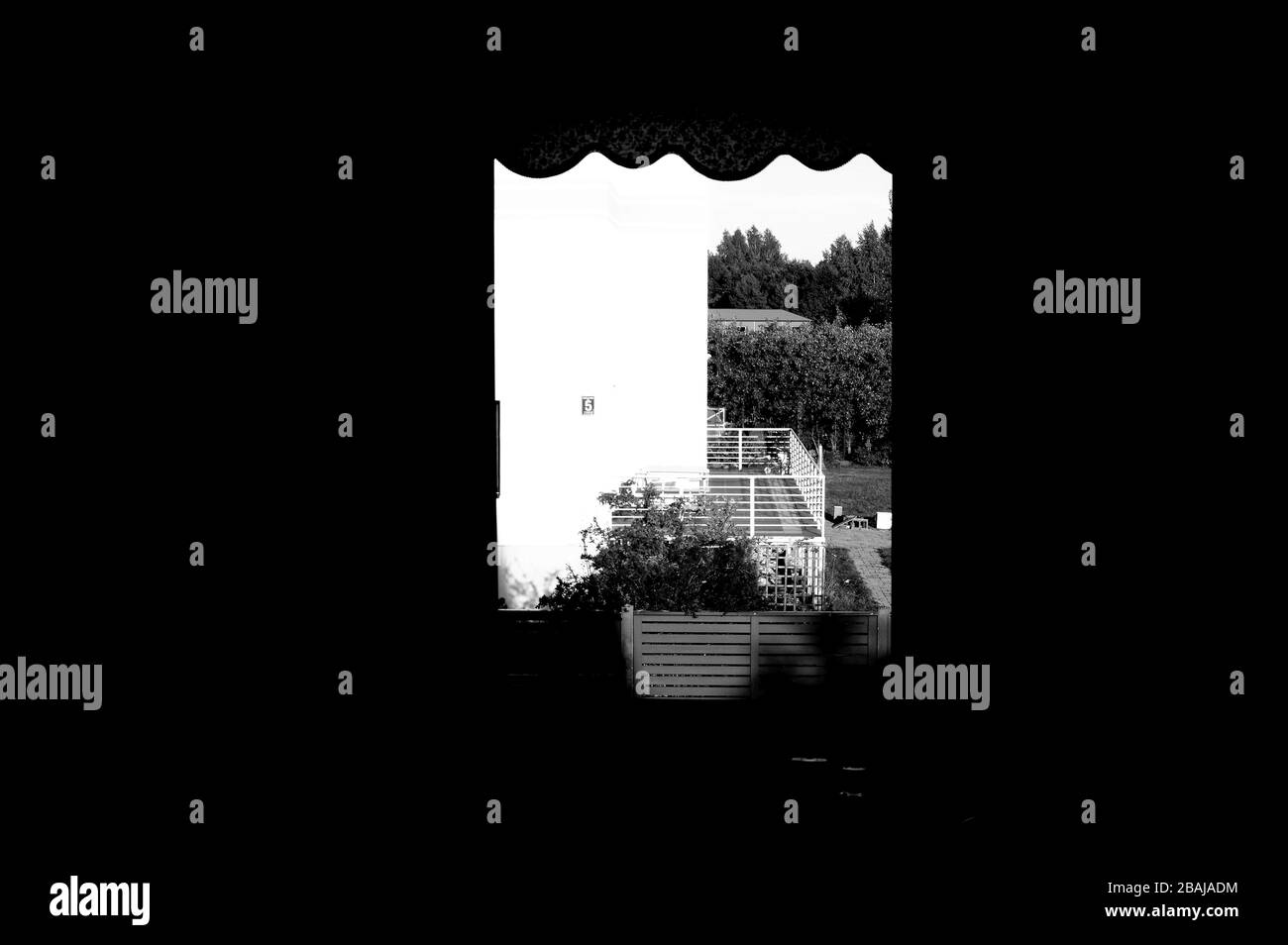 View trough window Stock Photo - Alamy