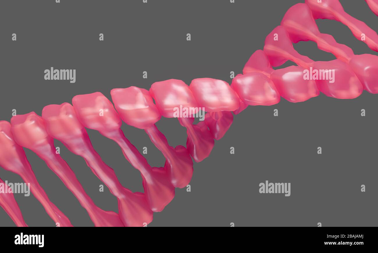 Digital 3d model of DNA structure,3d Rendering for background Stock ...