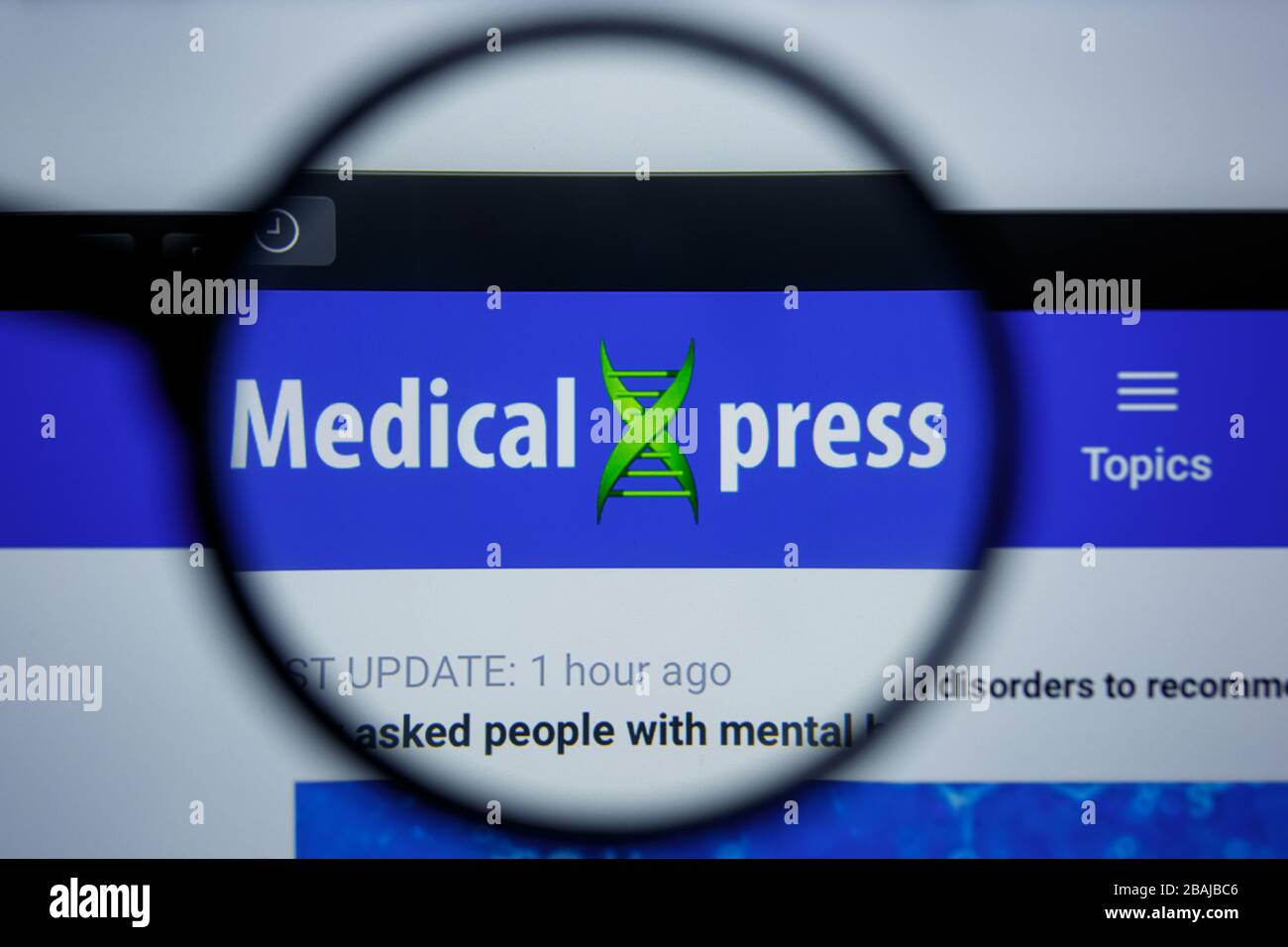 Los Angeles, California, USA - 17 Jule 2019: Illustrative Editorial of ...