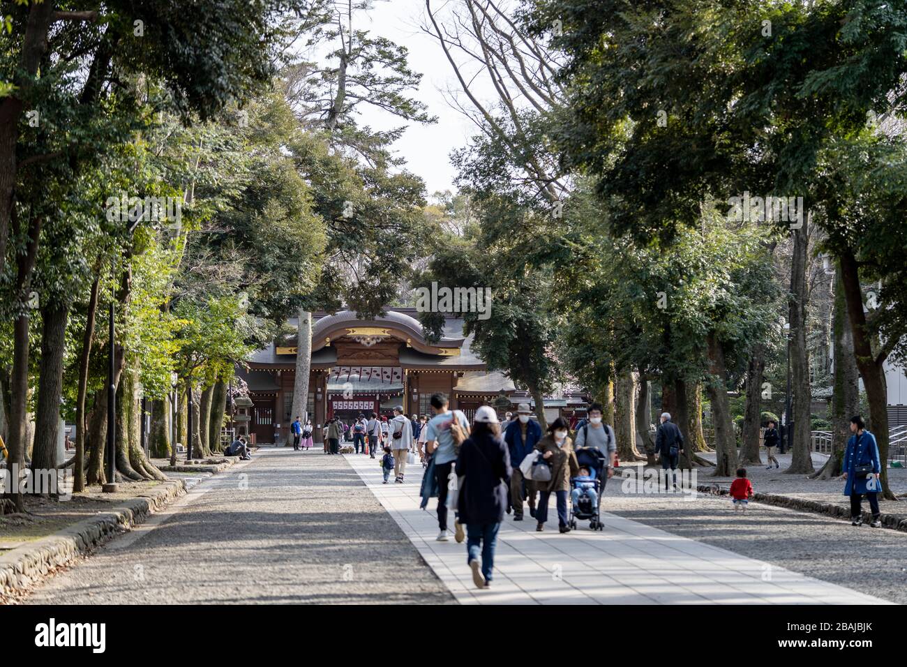 Okunitama Shrine, Fuchu City, Tokyo, Japan Stock Photo - Alamy