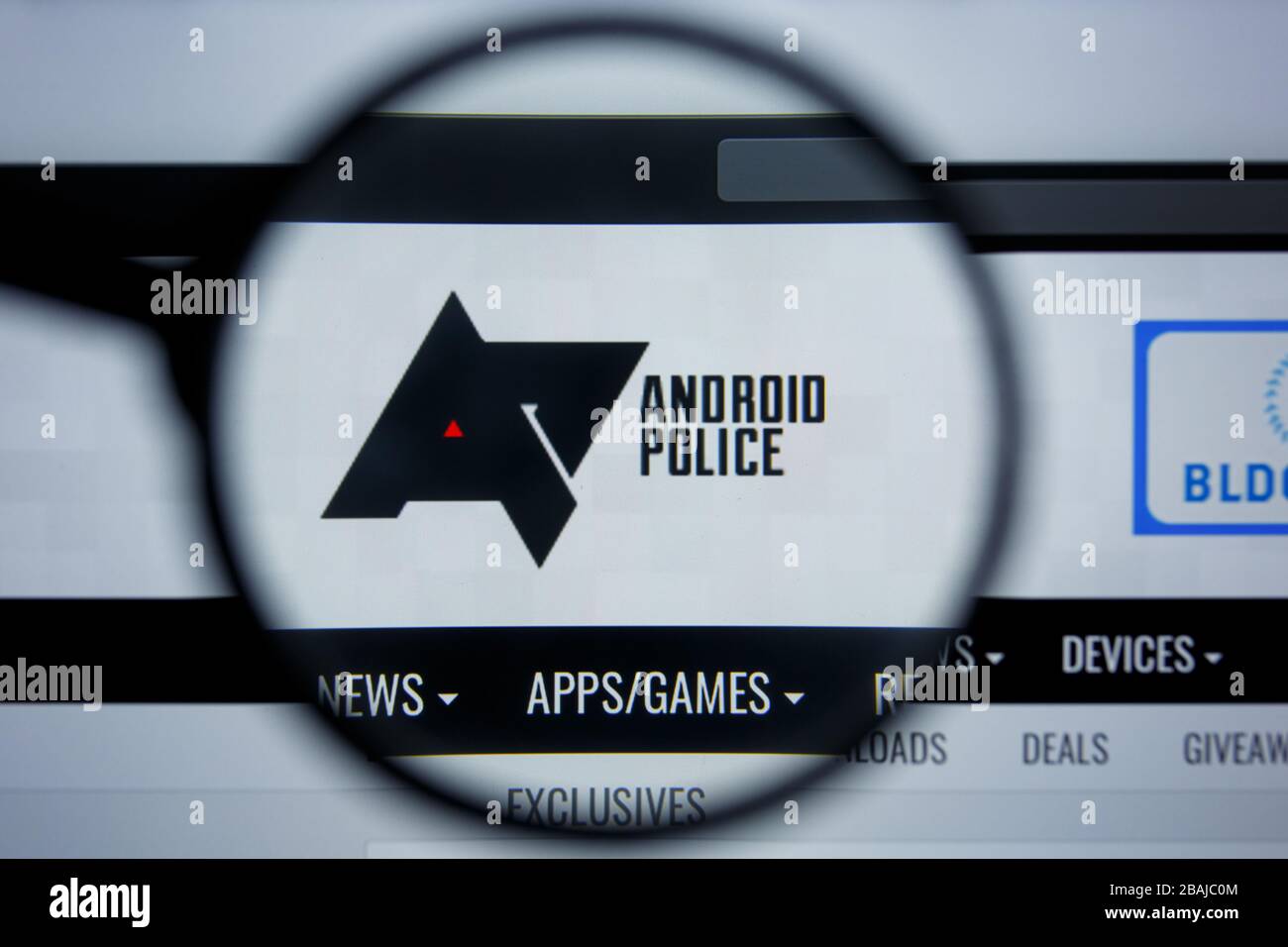 Los Angeles, California, USA - 17 Jule 2019: Illustrative Editorial of ...