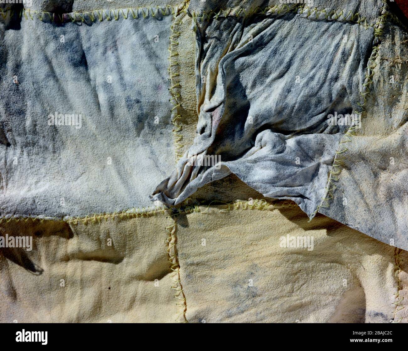 Abstract background texture of Chamois, Shami, leather cloth Stock ...