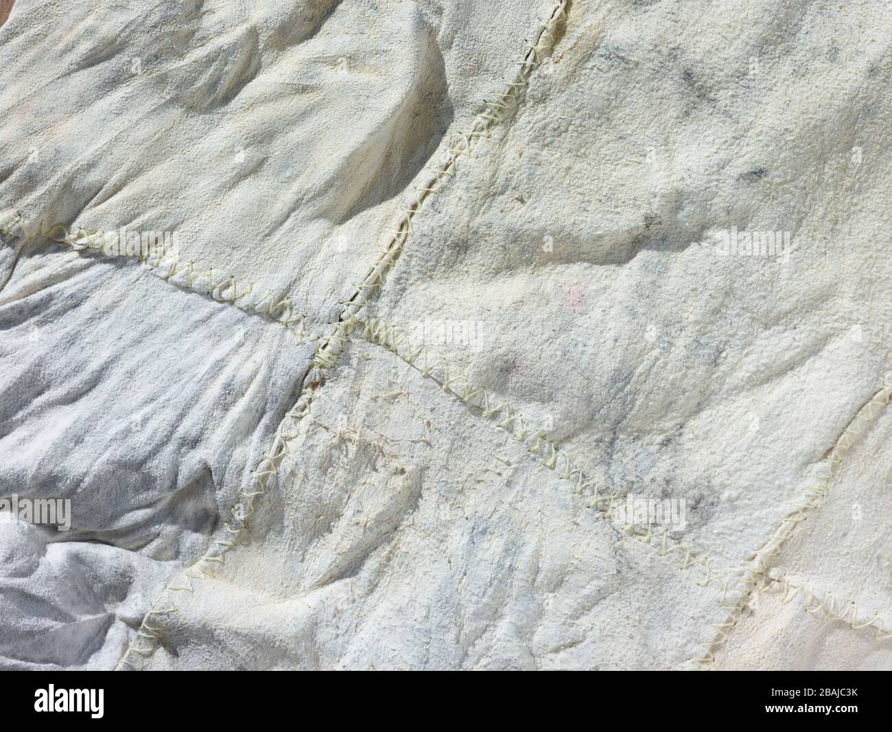 Abstract background texture of Chamois, Shami, leather cloth Stock ...