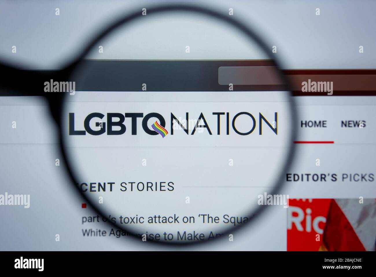 Los Angeles, California, USA - 17 Jule 2019: Illustrative Editorial of ...