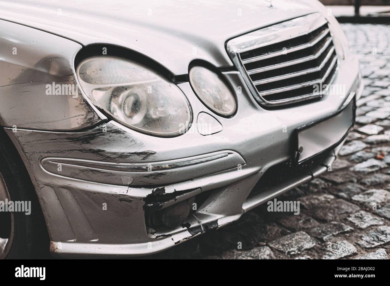 Broken bumper hi-res stock photography and images - Alamy