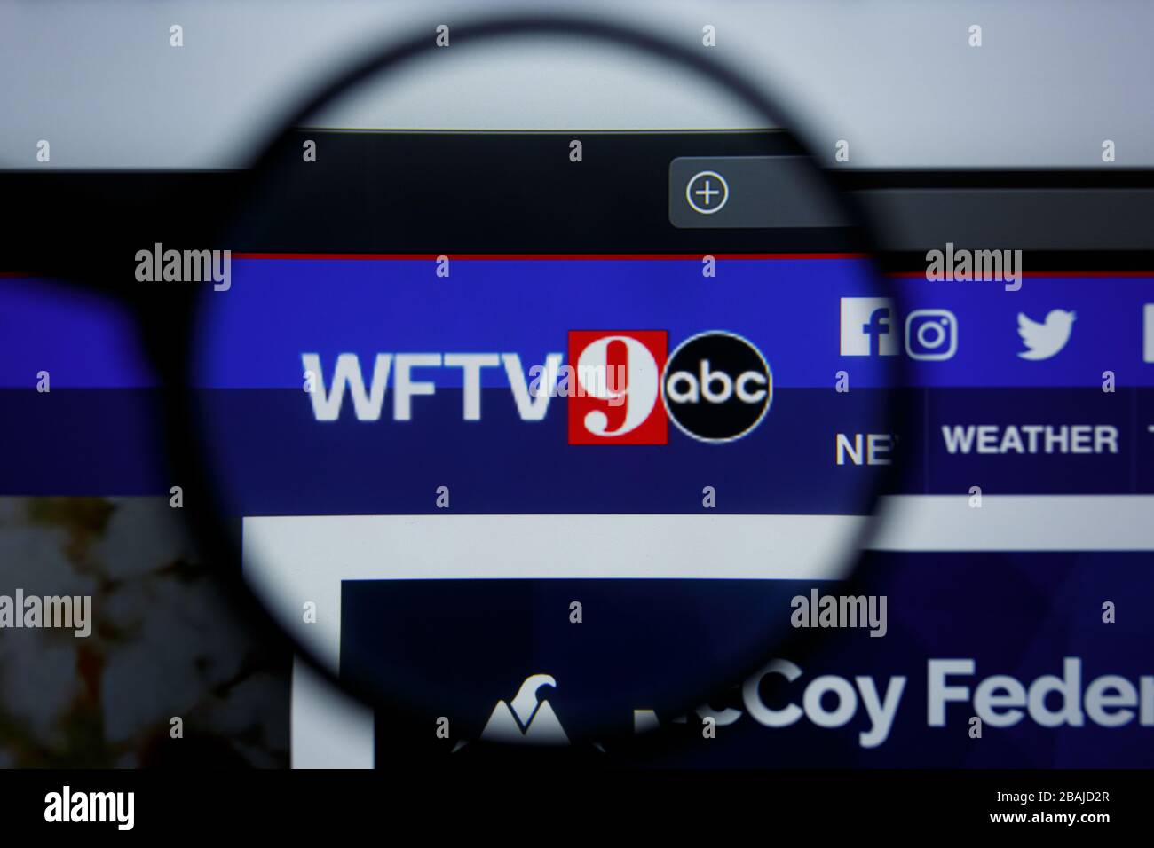 Los Angeles, California, USA - 17 Jule 2019: Illustrative Editorial of ...