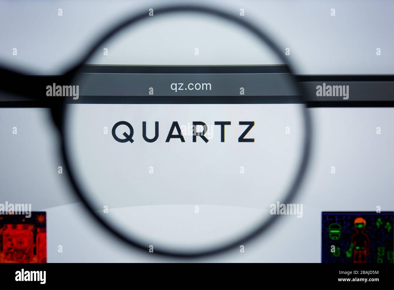 Los Angeles, California, USA - 17 Jule 2019: Illustrative Editorial of ...