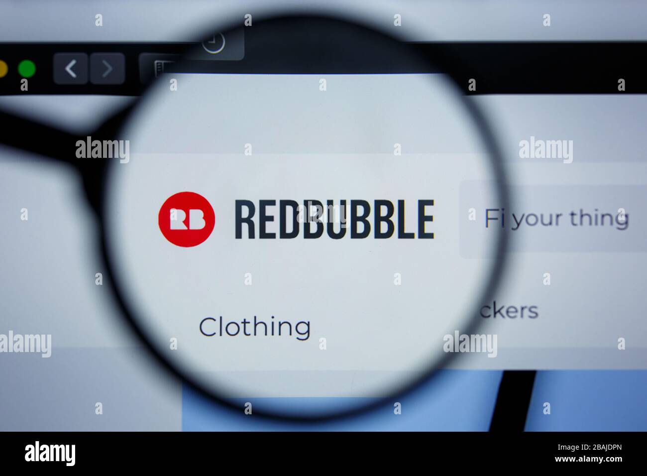 Redbubble logo hi-res stock photography and images - Alamy
