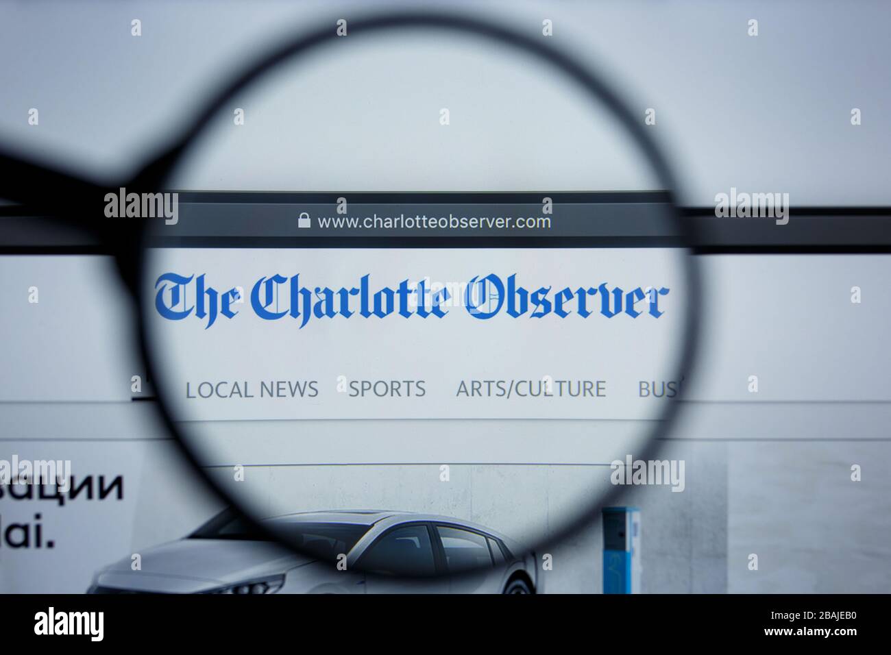 Los Angeles, California, USA - 17 Jule 2019: Illustrative Editorial of ...