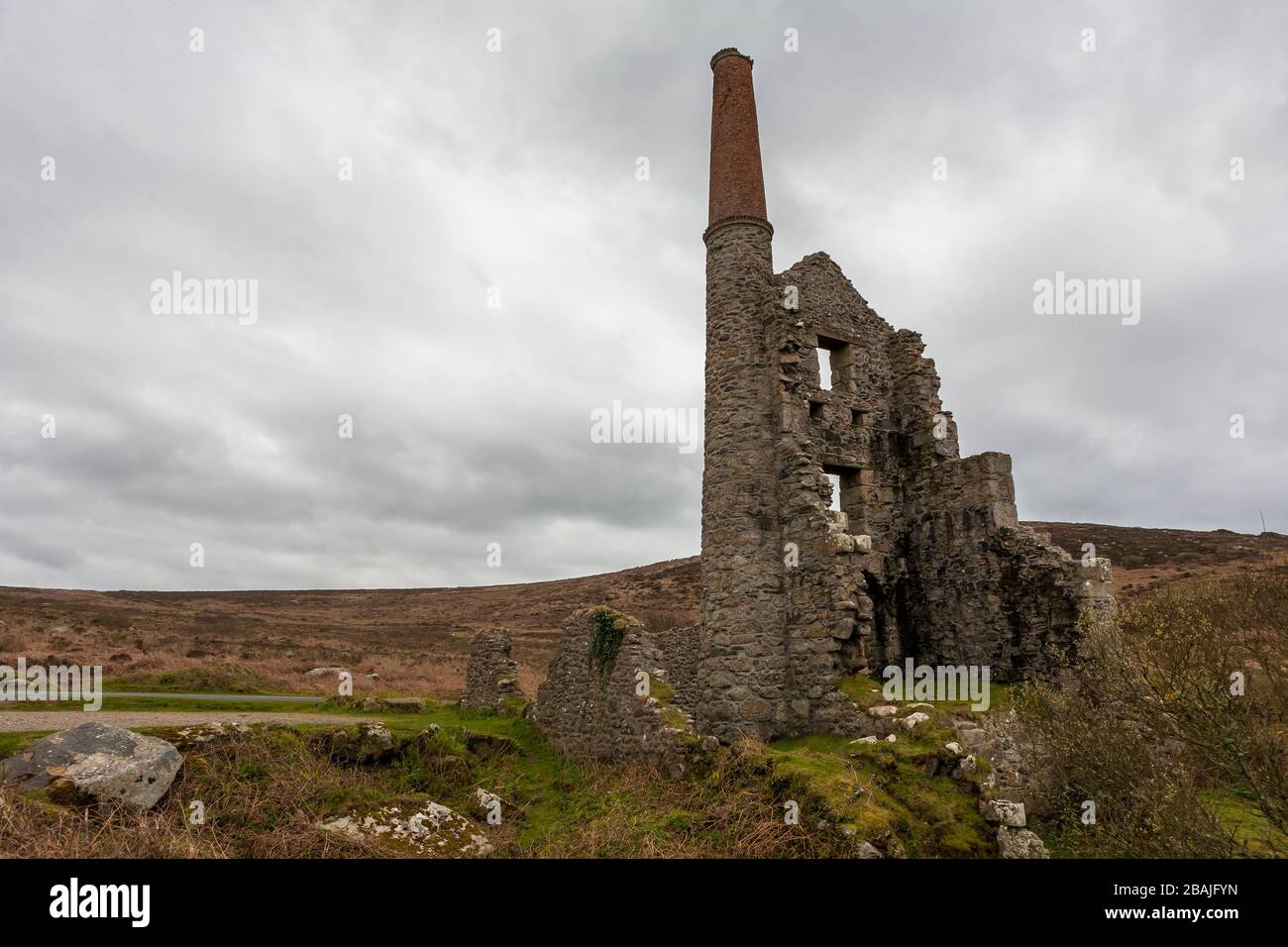 Carn galver tin mine hi-res stock photography and images - Alamy