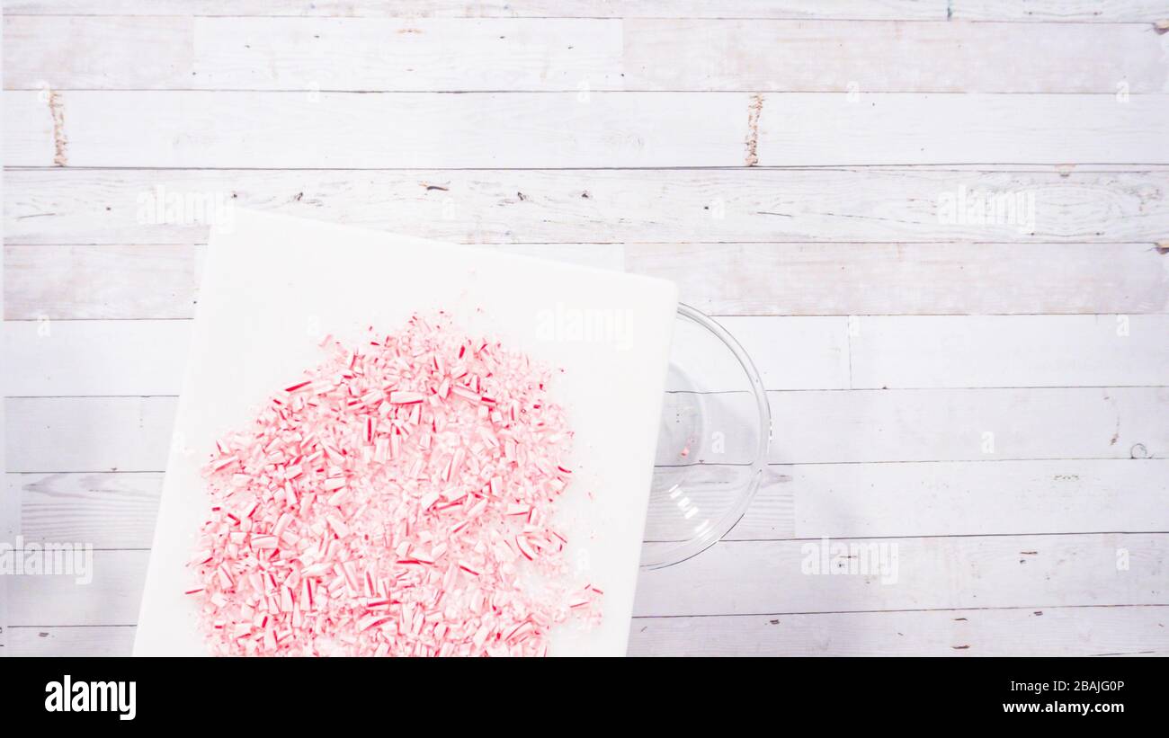 Flat lay step step candy hi-res stock photography and images - Alamy