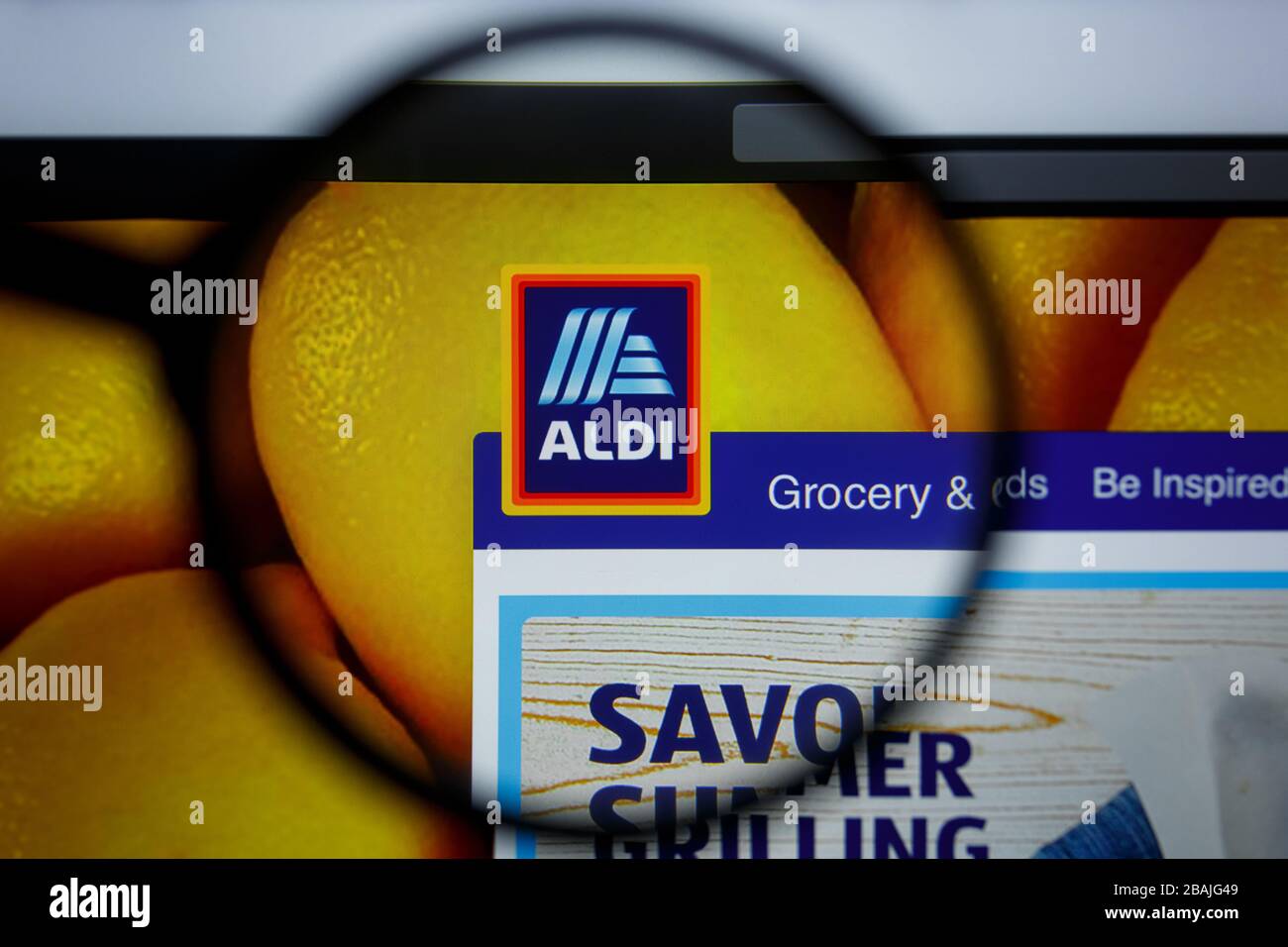 Los Angeles, California, USA - 17 Jule 2019: Illustrative Editorial of ...