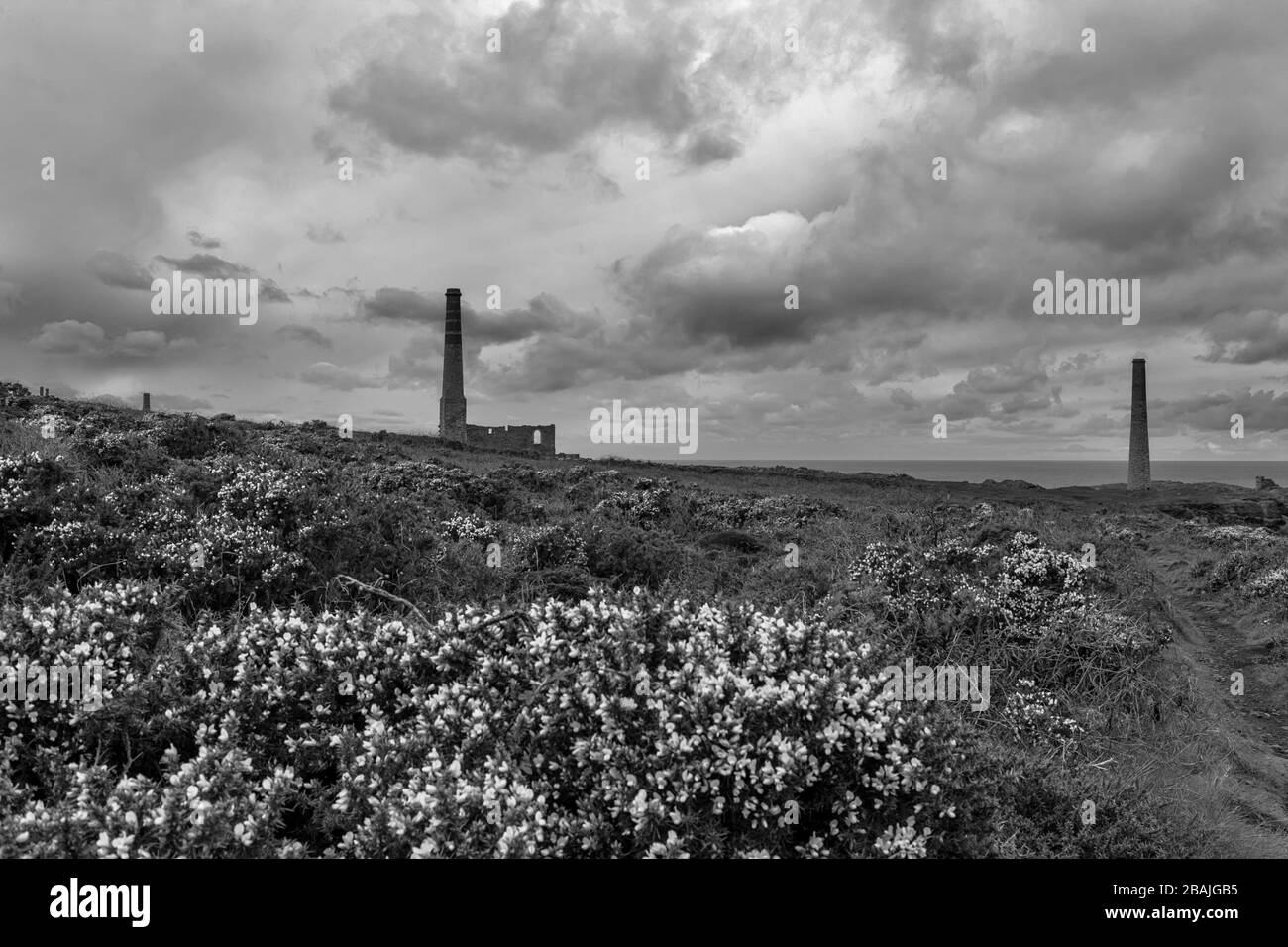 Levant Mine, UNESCO World Heritage Site, Penwith Peninsula, Cornwall ...