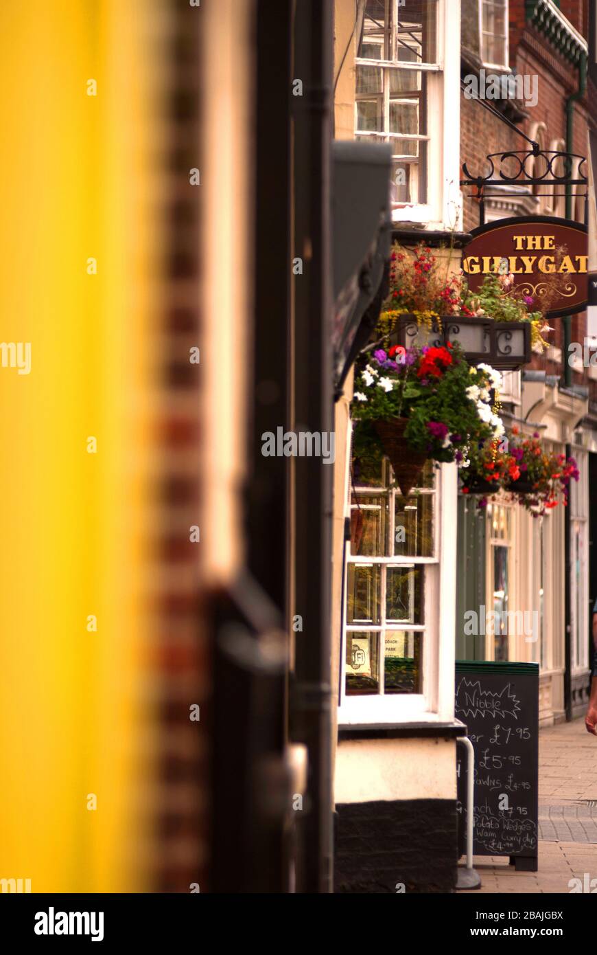 The Gillygate pub, York Stock Photo - Alamy