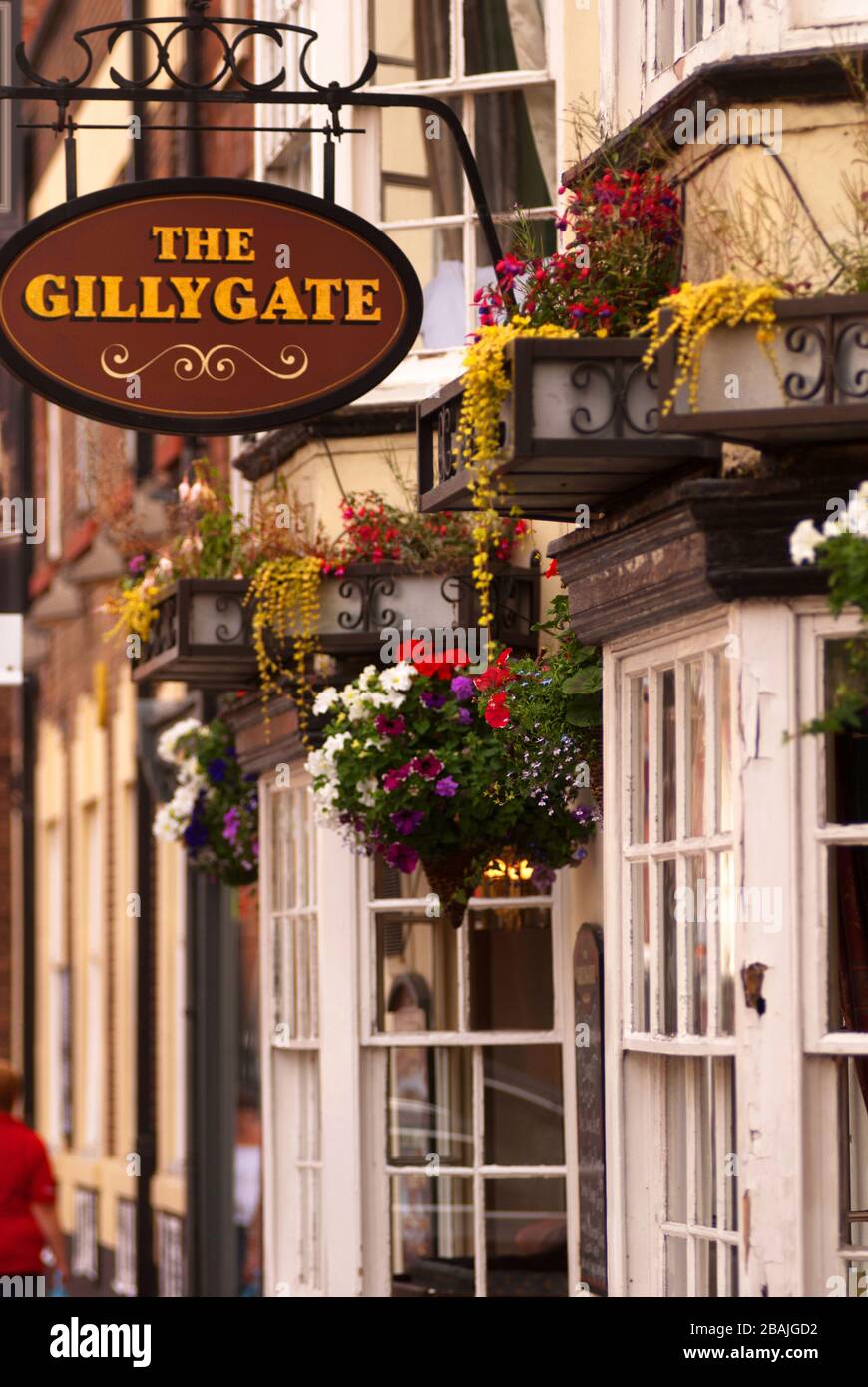 The Gillygate pub, York Stock Photo - Alamy