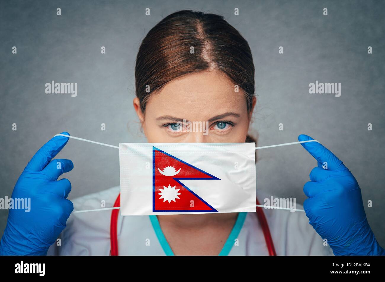Nepalese female doctor hi-res stock photography and images - Alamy