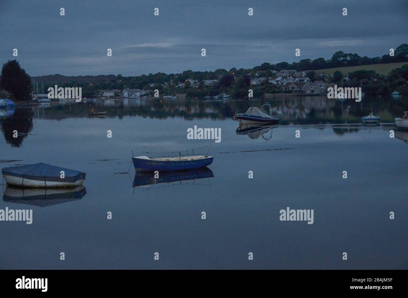 Night riviera cornwall hi-res stock photography and images - Alamy