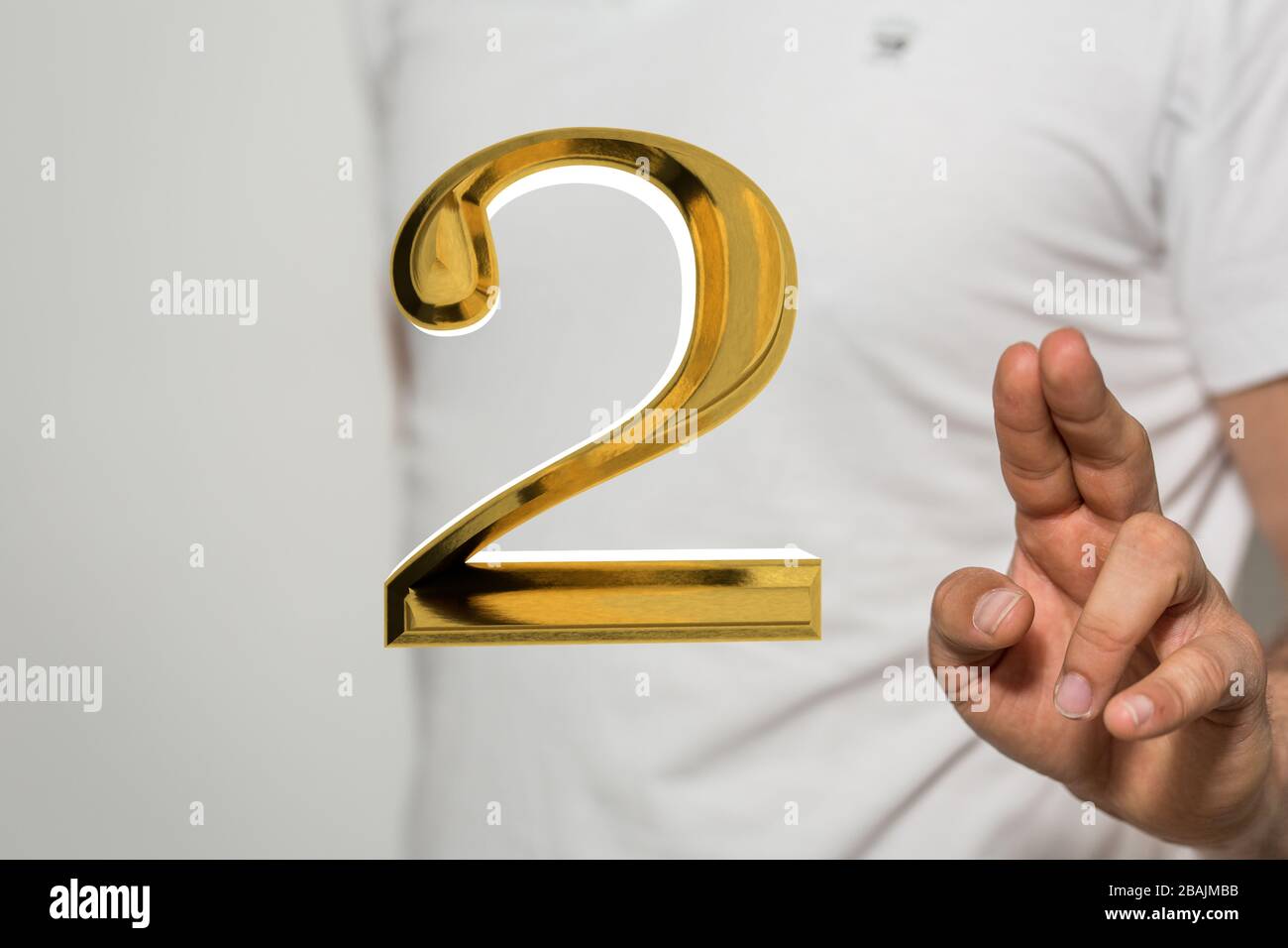A Two Anniversary 3d 1 Years or award. event party Stock Photo - Alamy