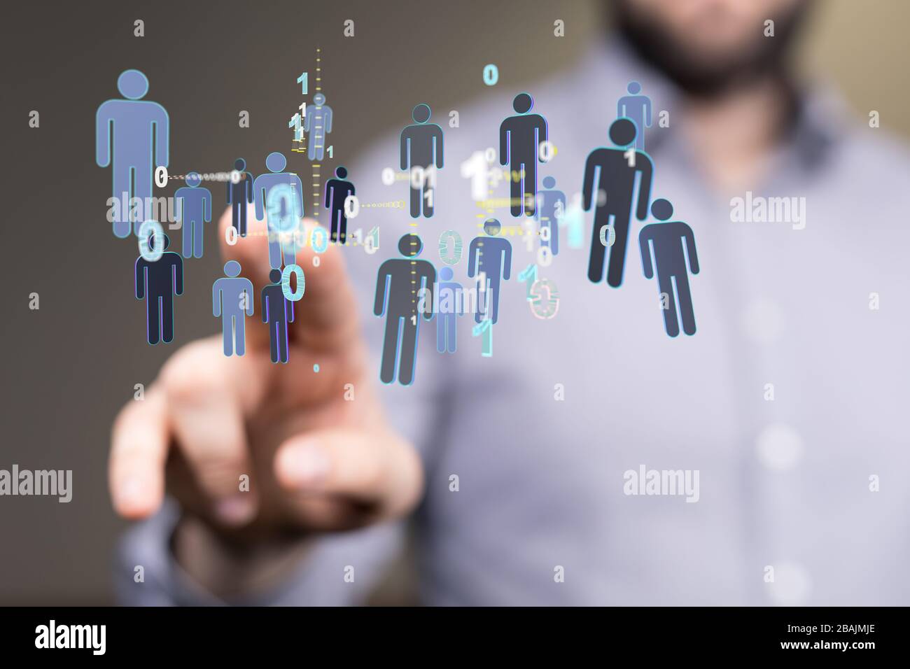 A Group of business partner looking for the future Stock Photo - Alamy