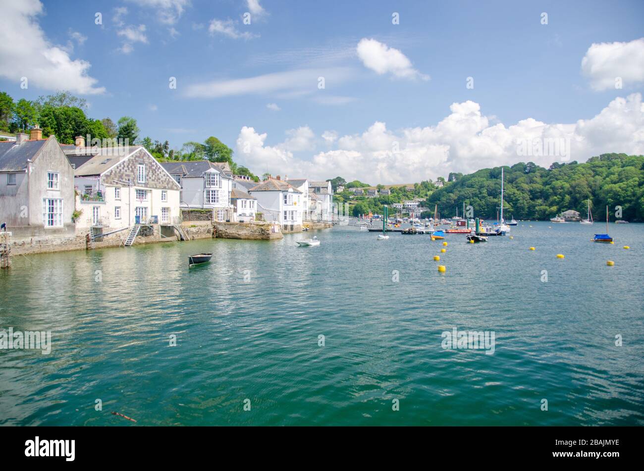 Fowey in Cornwall, England, UK Stock Photo - Alamy