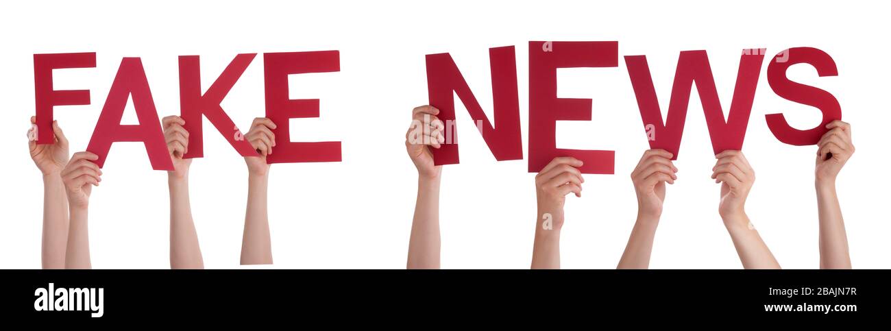 Fake news disinformation people hi-res stock photography and images - Alamy