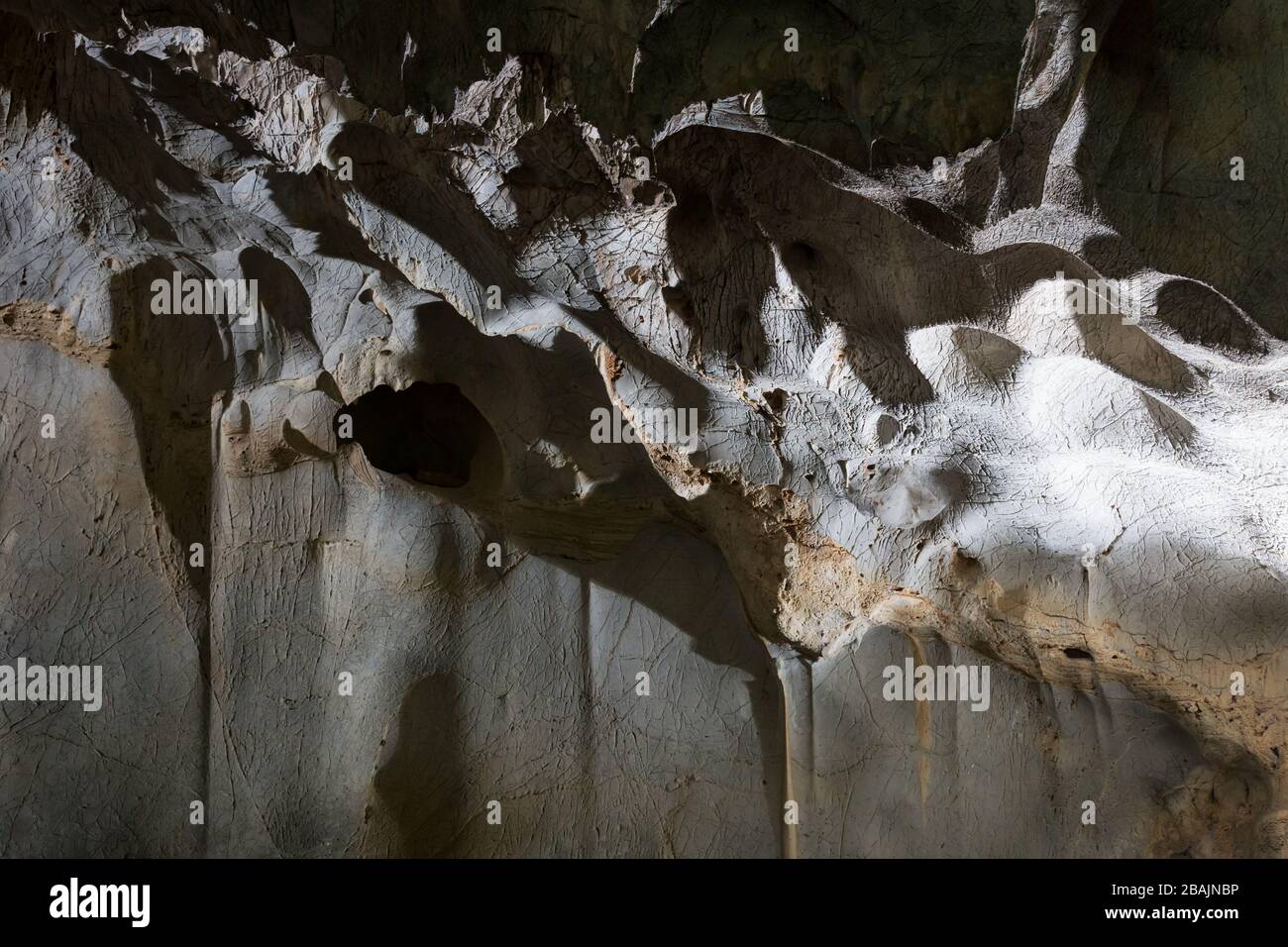 Karain Cave, Antalya, Turkey. Paleolithic archaeological site ...