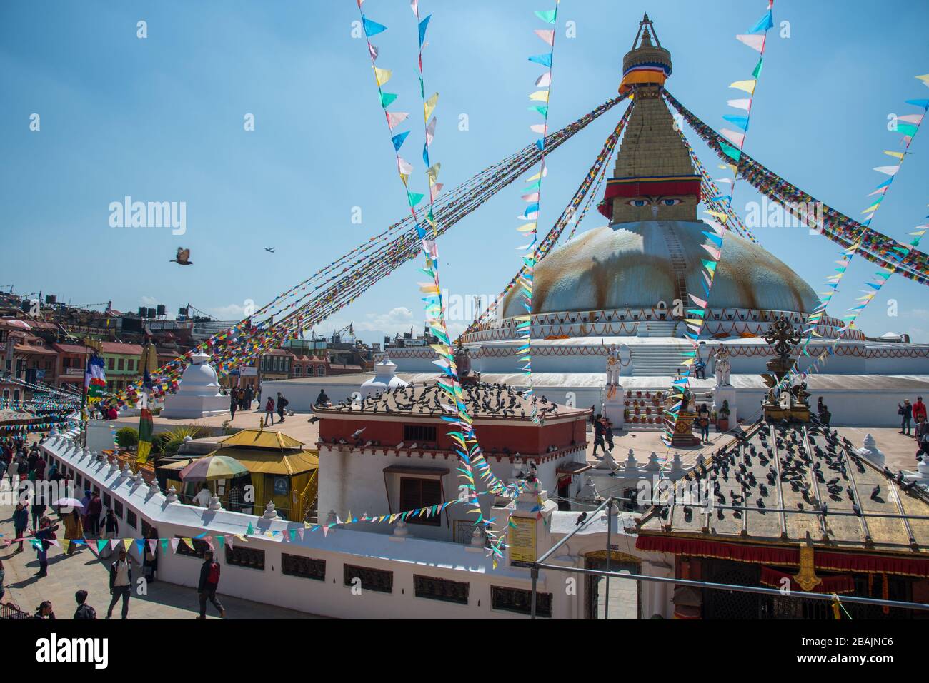 Largest stupa in the world hi-res stock photography and images - Alamy