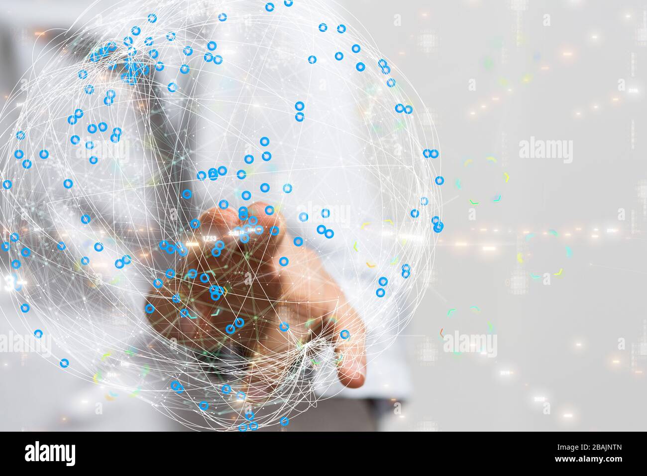 Software data interface numbers hi-res stock photography and images - Alamy