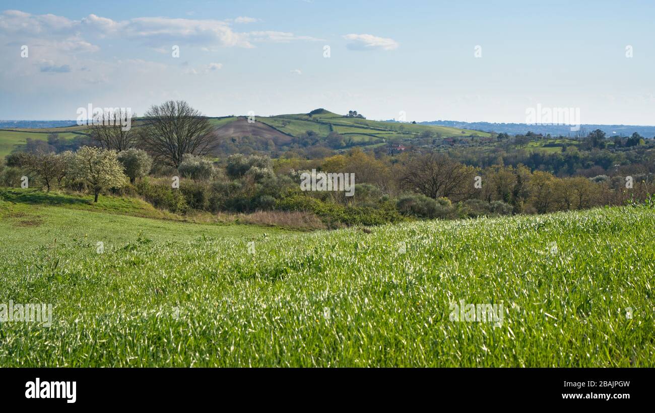 Parco di Veio, a regional park in the province of Rome Stock Photo - Alamy